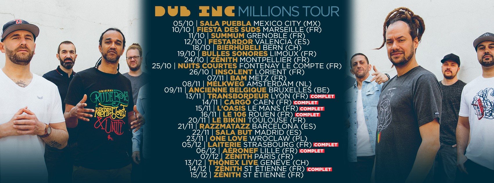 Nueva gira de Dub Inc | ¡El reggae francés sale de gira! - What the France